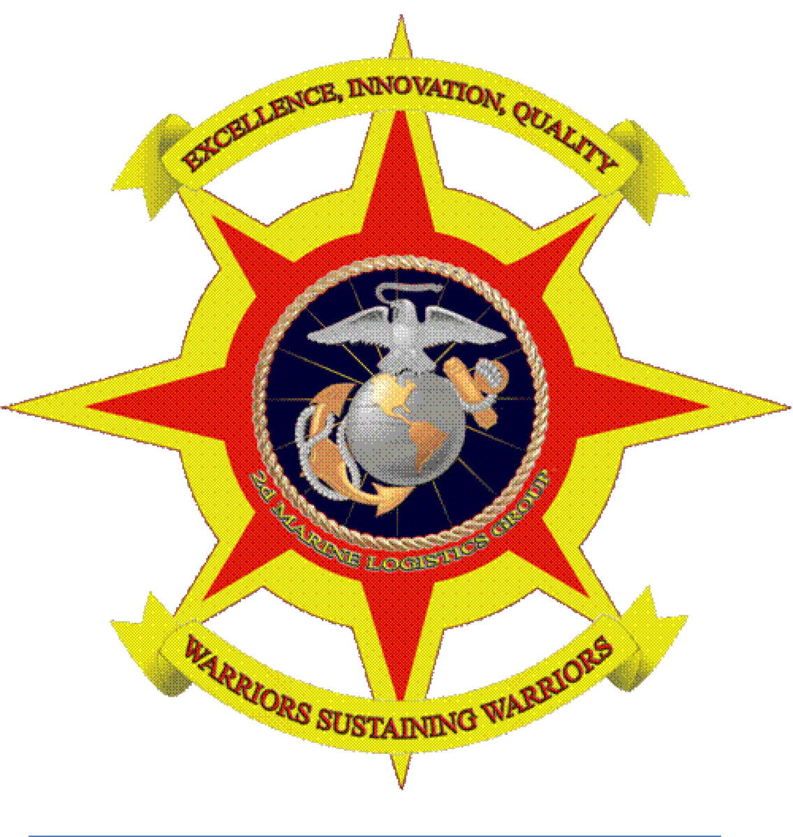 2D Marine Logistics Group Unit Logo T-Shirts – Jarhead Shirts